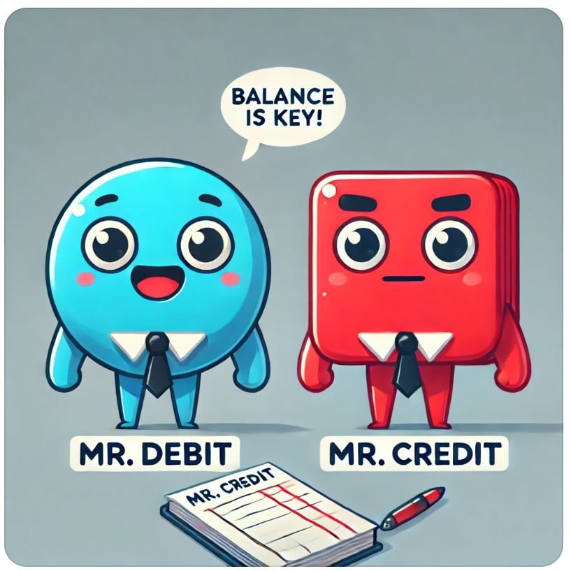 Financial Literacy with Mr Debit & Mr Credit